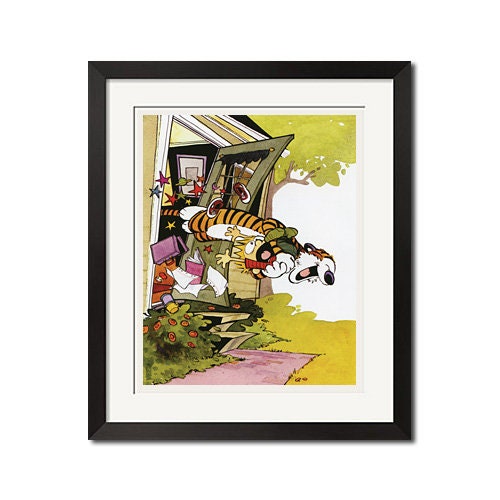 17x21.5 - Comic Strip Jumping Out Poster Print 0595 - Etsy