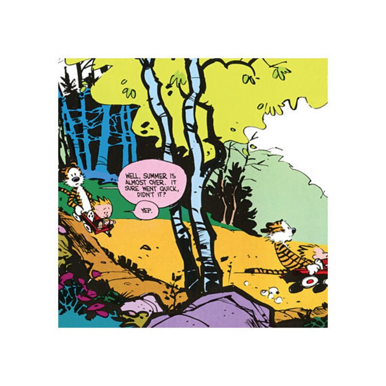 Comic Strip All the Nothing Poster Print 0426 - Etsy