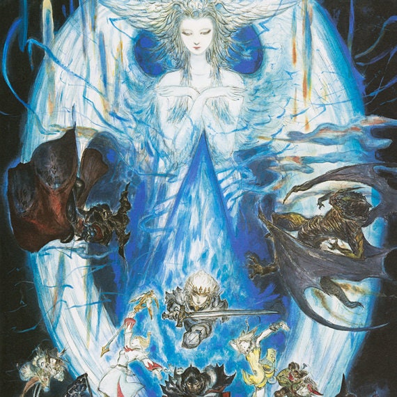 Final Fantasy A Realm Reborn Gothic Poster Print 0766 - Etsy