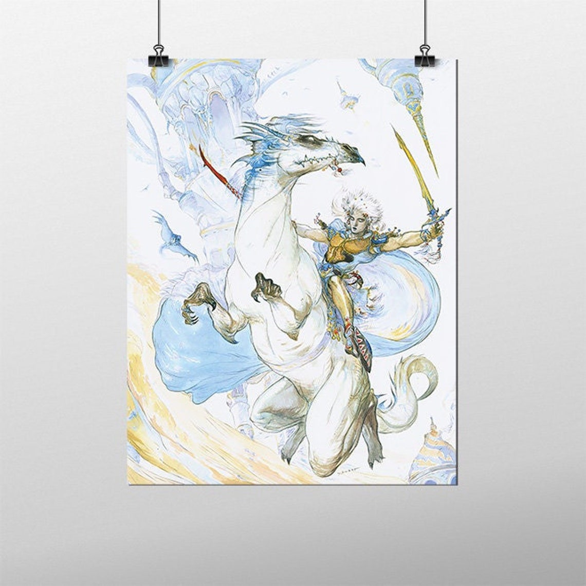 17x22 - Final Fantasy Gothic Poster Print 0890 - Etsy