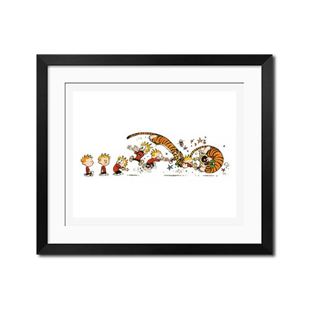 Comic Strip Surprise Catch Poster Print 0441 - Etsy