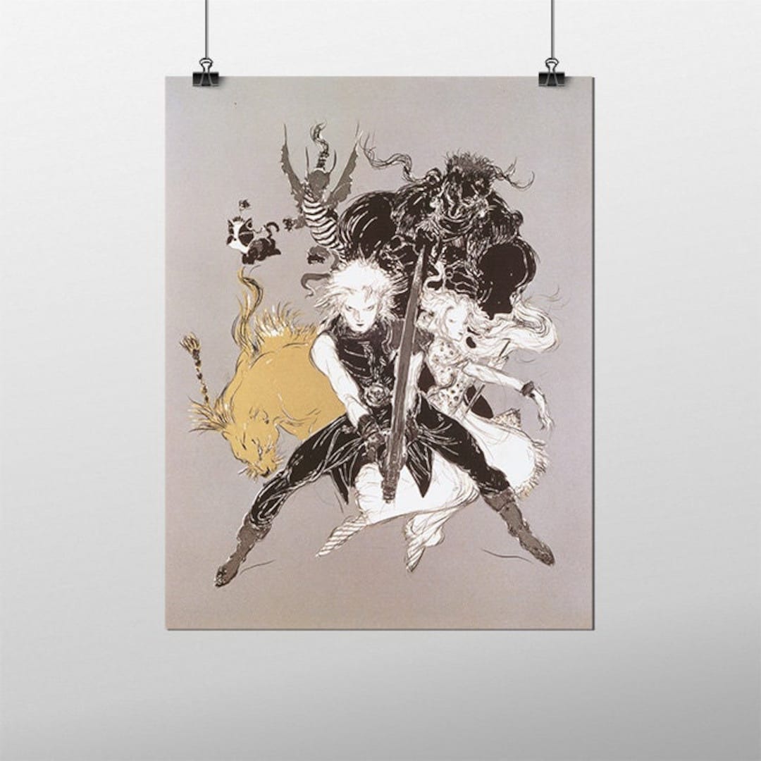 17x22 - Final Fantasy Gothic Poster Print 0889 - Etsy