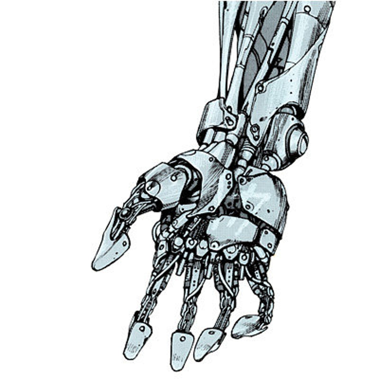 17x22 Otomo Katsuhiro X Robotic Arm of Tetsuo Cyberpunk | Etsy