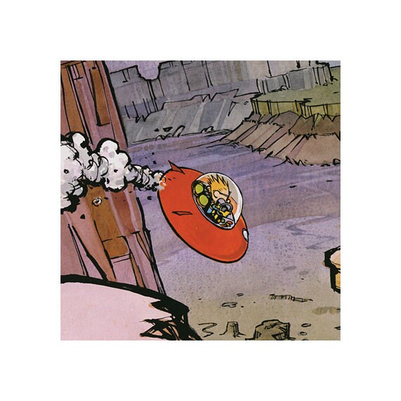 17x21.5 Print - Comic Strip Great Adventure Poster 0585 - Etsy