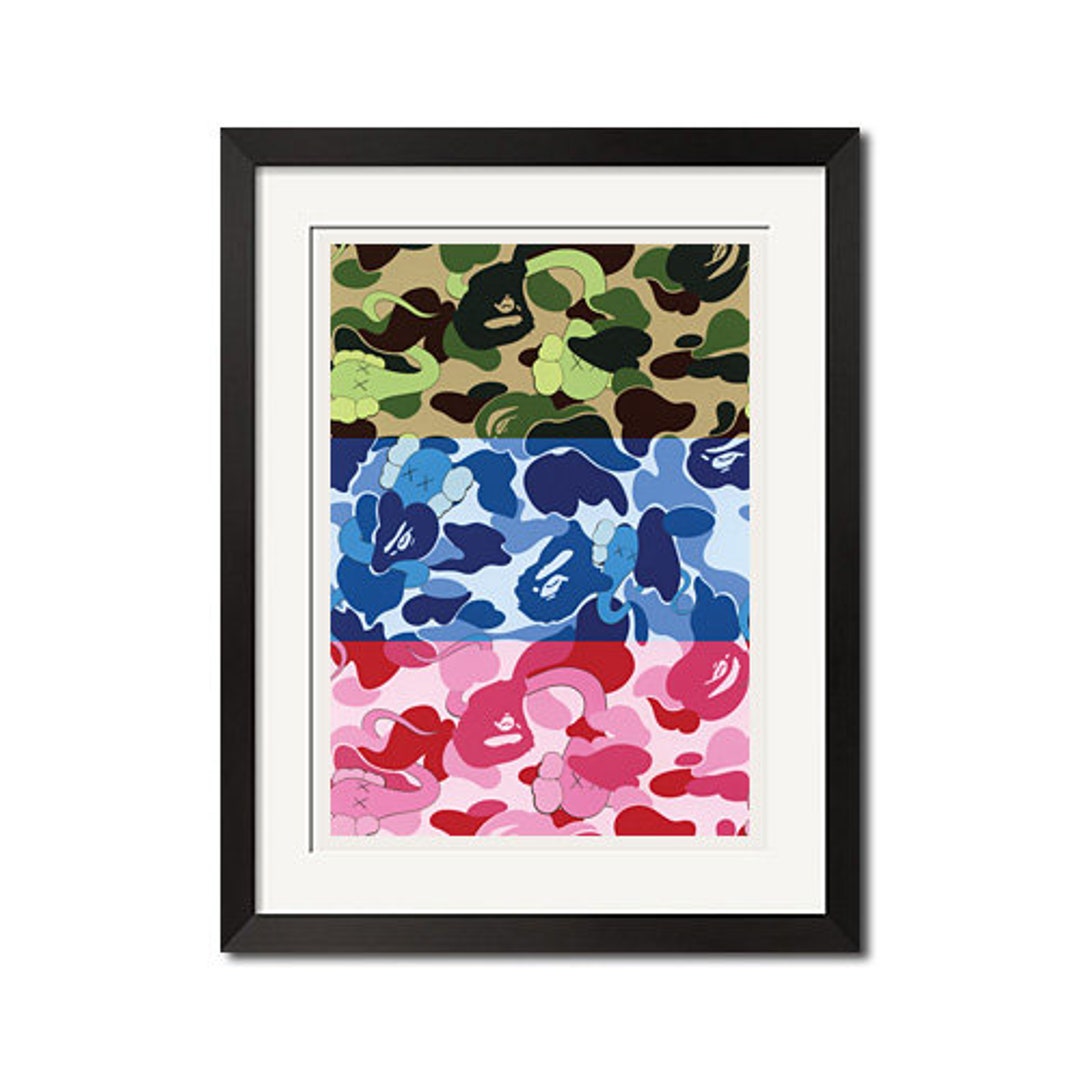 Originalfake Bendy Camo Urban Street Graffiti Art Poster Print 0589 - Etsy