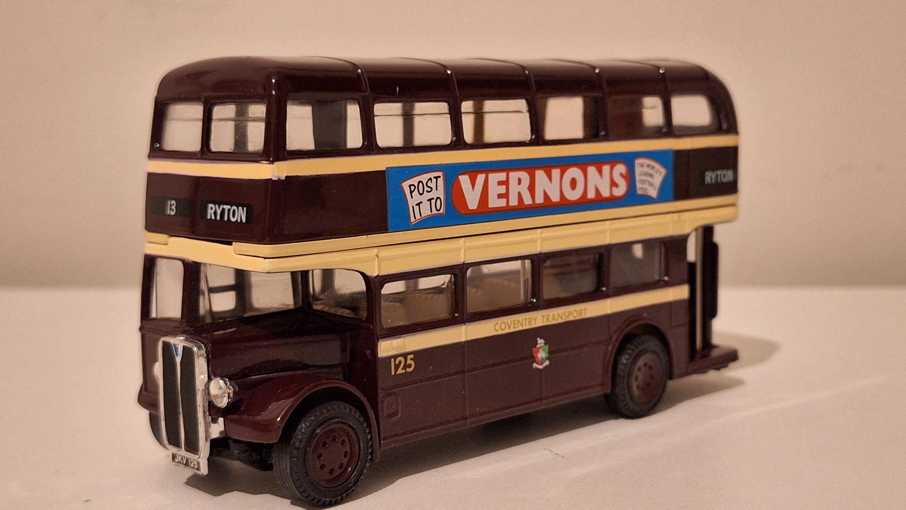 Corgi Coventry Bus Set 81182 - Aec Bus & Bedford OB Coach / Vintage ...