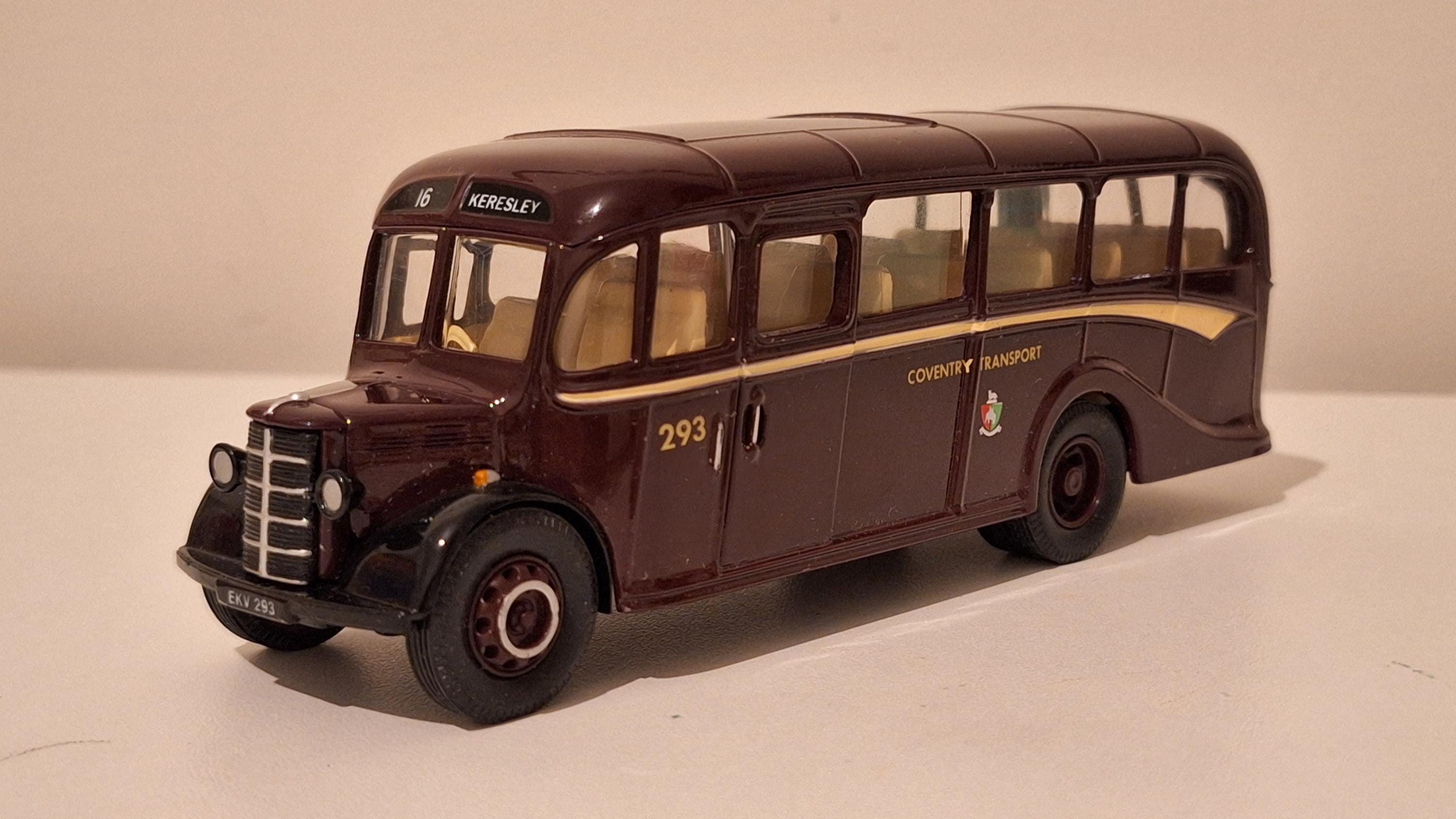 Corgi Coventry Bus Set 81182 - Aec Bus & Bedford OB Coach / Vintage ...
