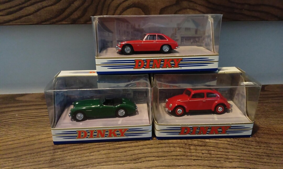 Set of THREE Matchbox Dinky Collection Cars Volkswagen Beatle 1951 ...