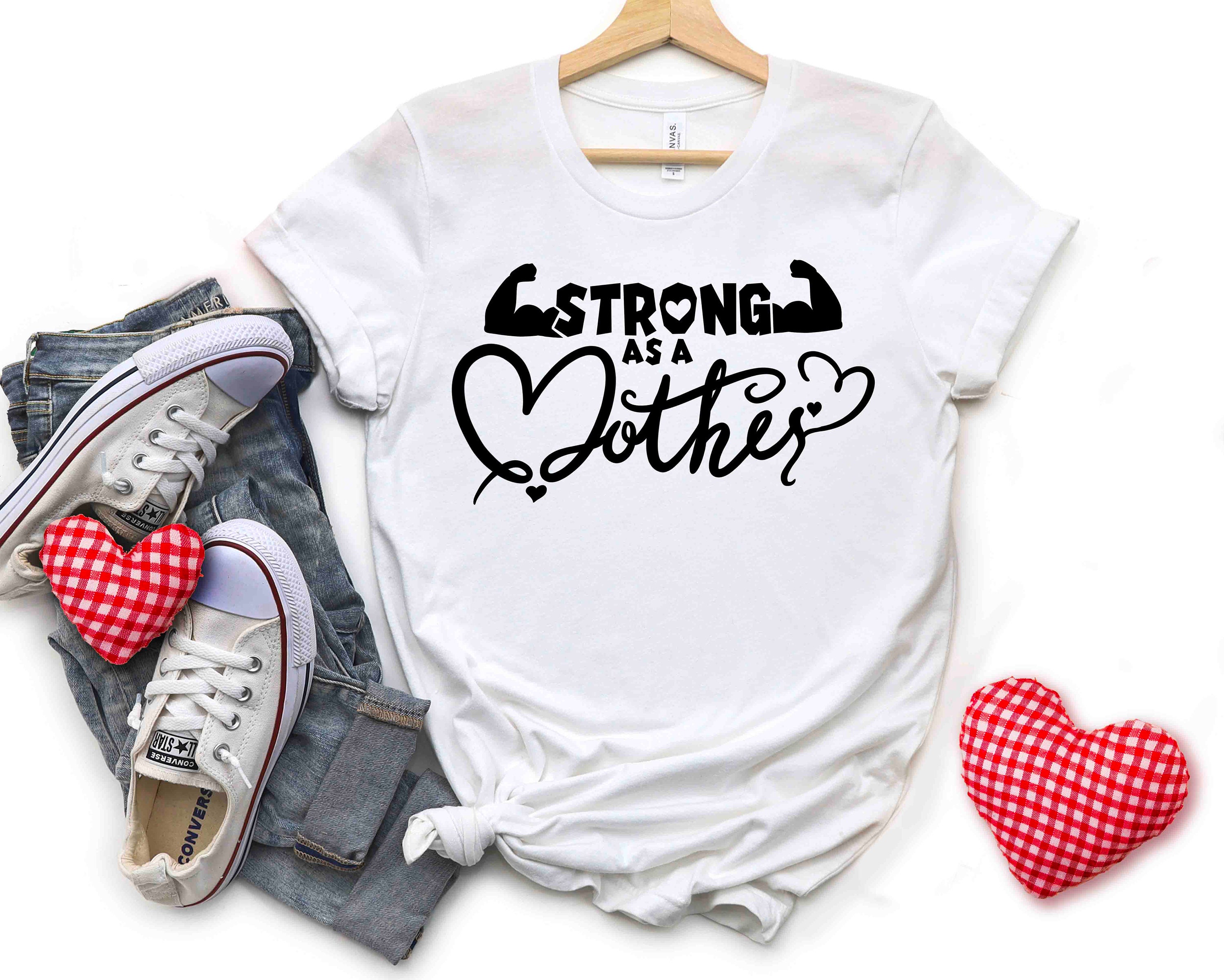 Strong as A Mother PNG SVG EPS Happy Mothers Day Independent Single ...