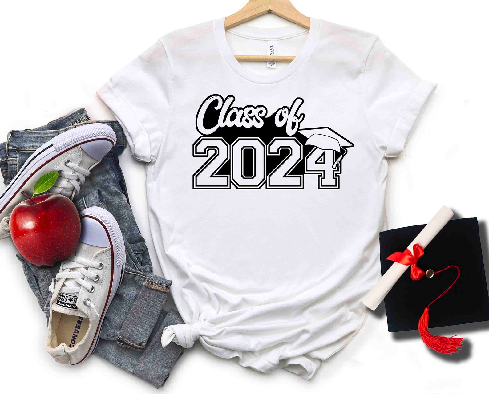 Class of 2024 PNG SVG EPS Graduation Design 2024 Senior Class Graduate ...