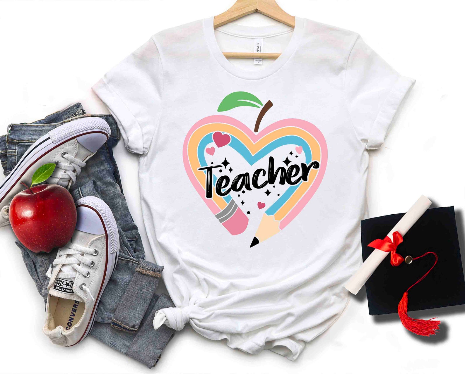 Teacher SVG, Teacher PNG, Back to School Svg, Graduation SVG, Pencil ...