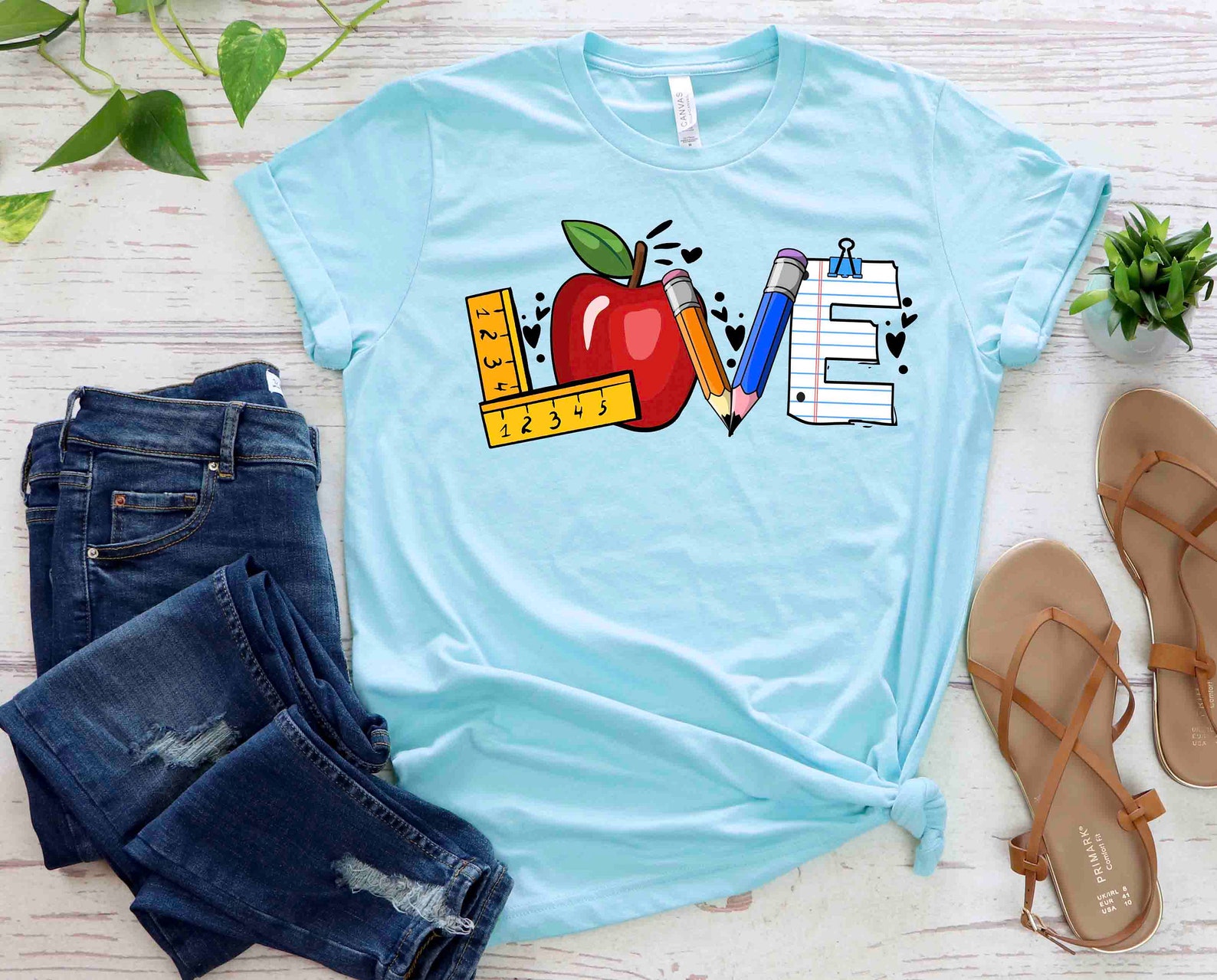 Teach Love Inspire PNG, Teacher Life Png, Teacher Appreciation Week ...