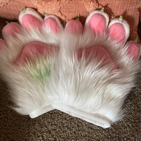 Green Fursuit Paws - Etsy