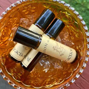 Attraction Ritual Oil Roll On, Intention Oil, Attraction & Love Spell ...