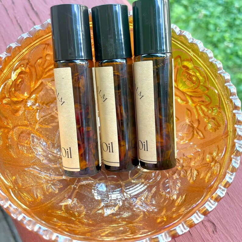Attraction Ritual Oil Roll On, Intention Oil, Attraction & Love Spell ...