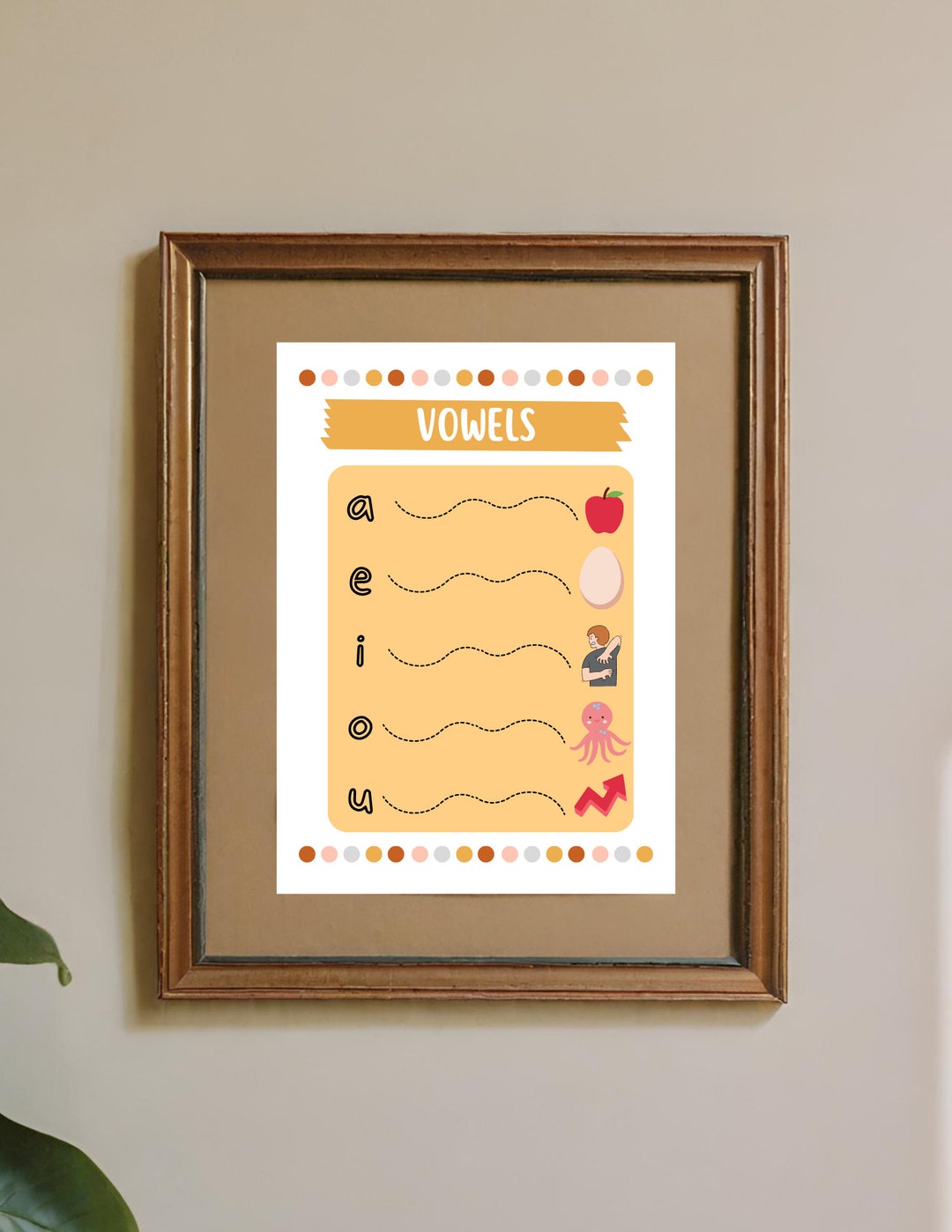 Vowel Sound Poster, Vowel Chart, Short Vowel, Finger Tracking ...