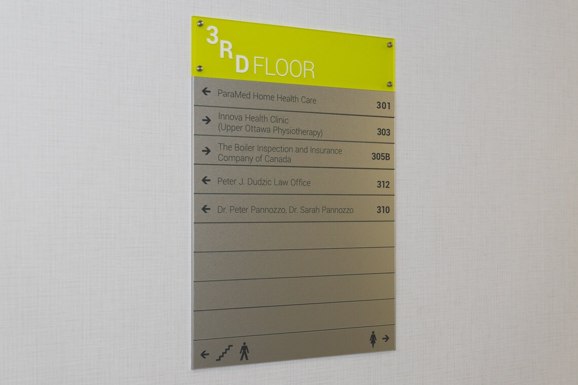 Suite Wayfinding Sign Residence Sign Set Acrylic Residence - Etsy