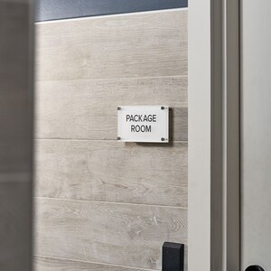 Apartment Sign Set, Suite Number Sign, Acrylic Resident Sign, Wall ...