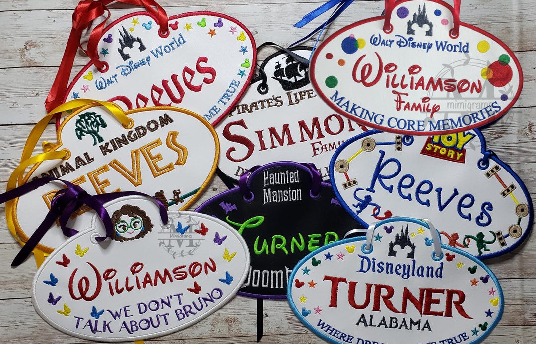 Stroller Spotter Tag Wheelchair Sign for Scooter ECV | Magical Mouse - Etsy