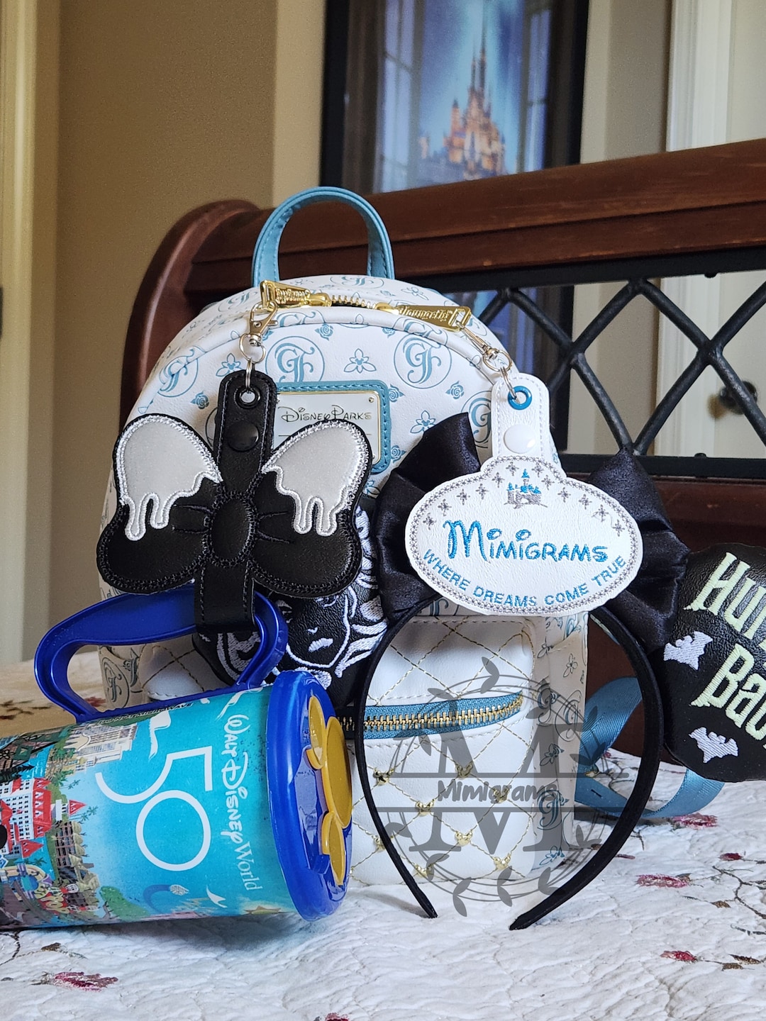 Mouse Ear Strap Personalized Ear Saver Ear Fob Cast Member Badge ...