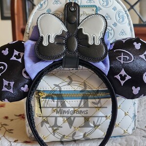 Mouse Ear Strap Personalized Ear Saver Ear Fob Cast Member Badge ...