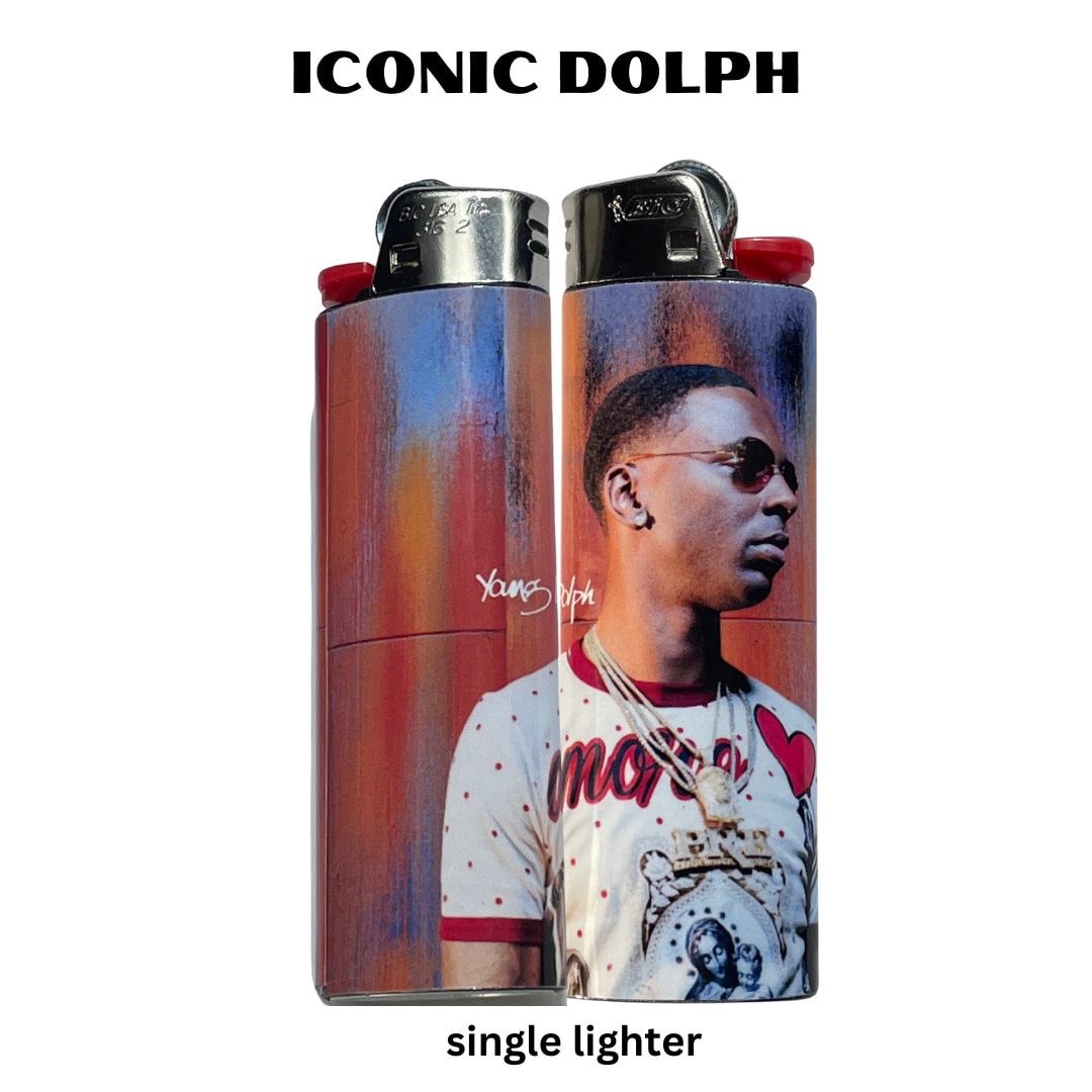 Iconic Dolph BIC Lighter – Young Dolph Tribute, PRE Collectible, Hip ...