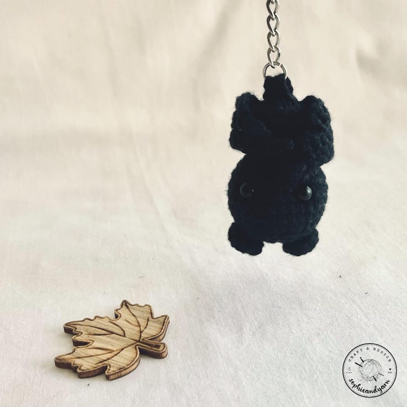 Cute Bat Keychain Handmade Crochet Amigurumi Keychain - Etsy