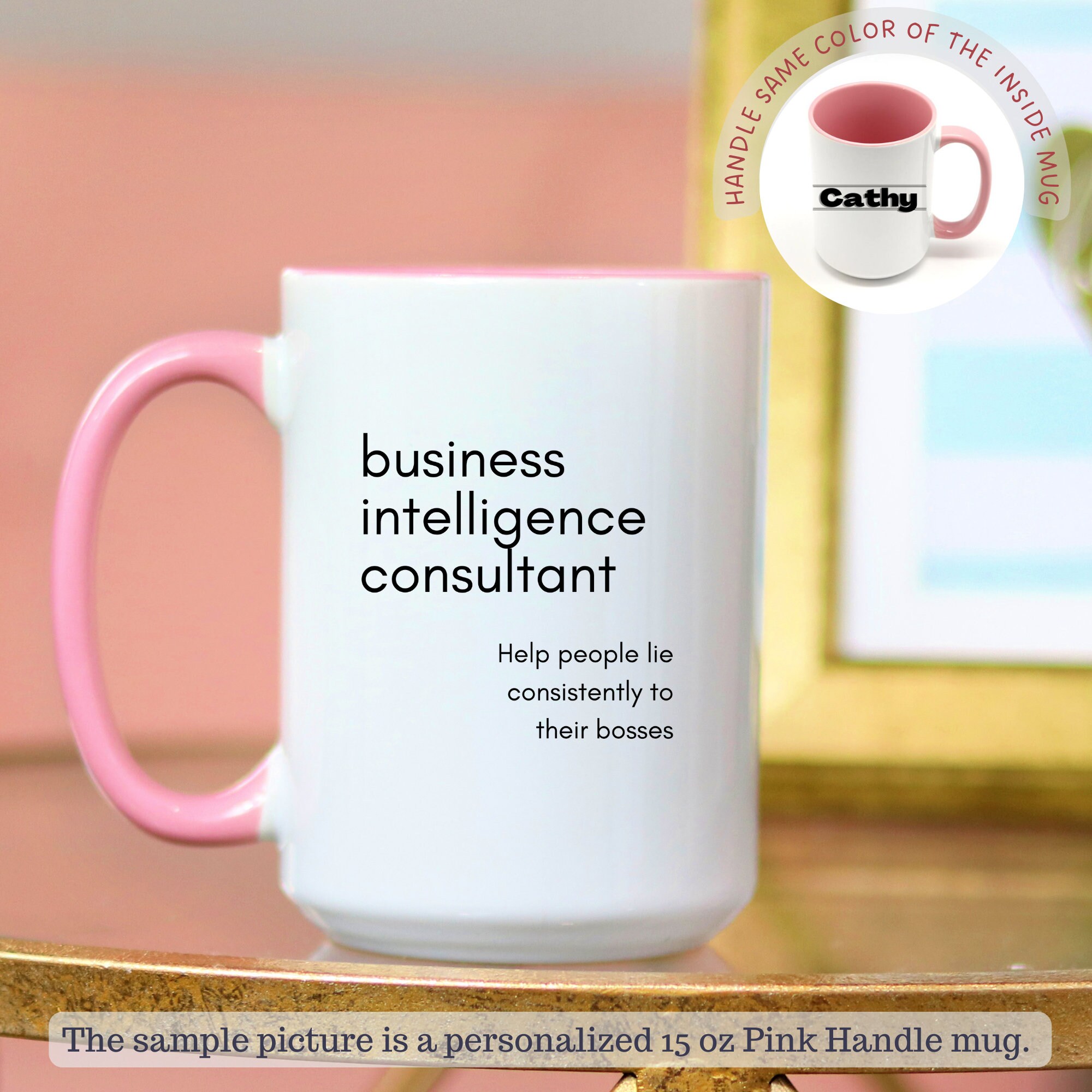 Funny BUSINESS INTELLIGENCE CONSULTANT Gift Mug for Women - Etsy