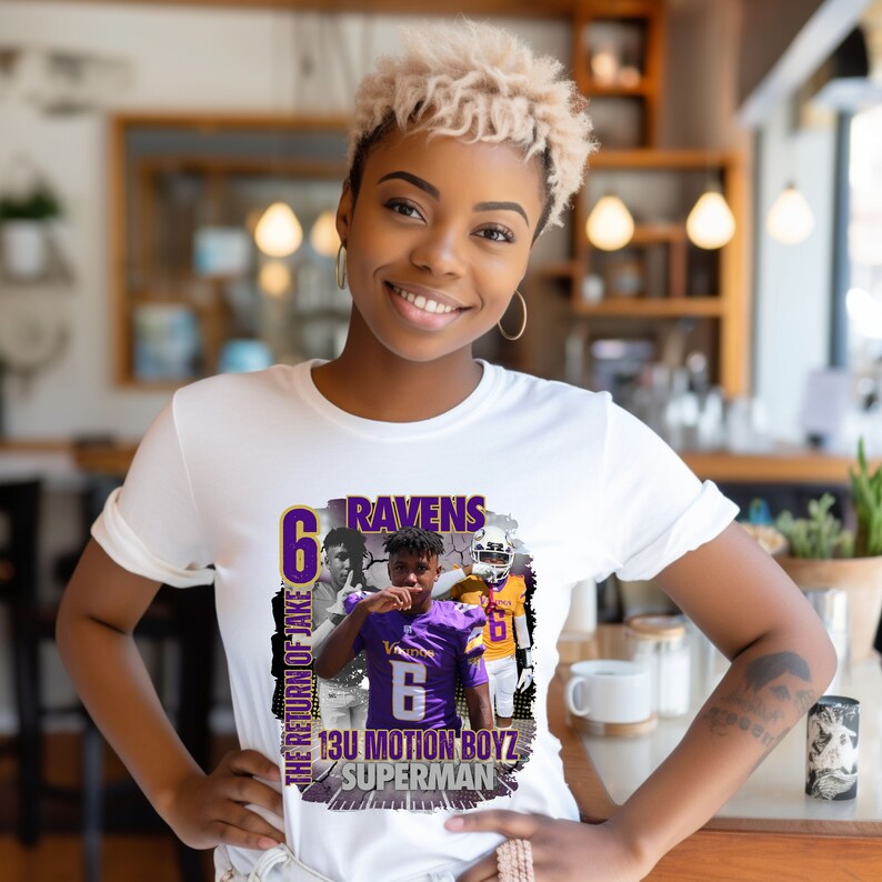 Custom Football T-shirt | Football | Little League Football | 3D Foot ...