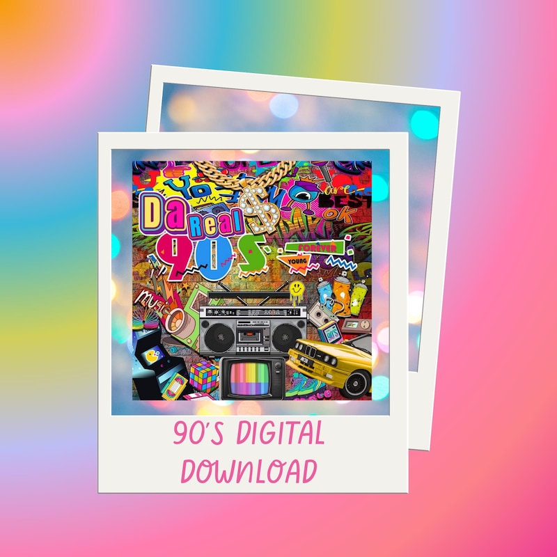 90s Backdrop - Etsy