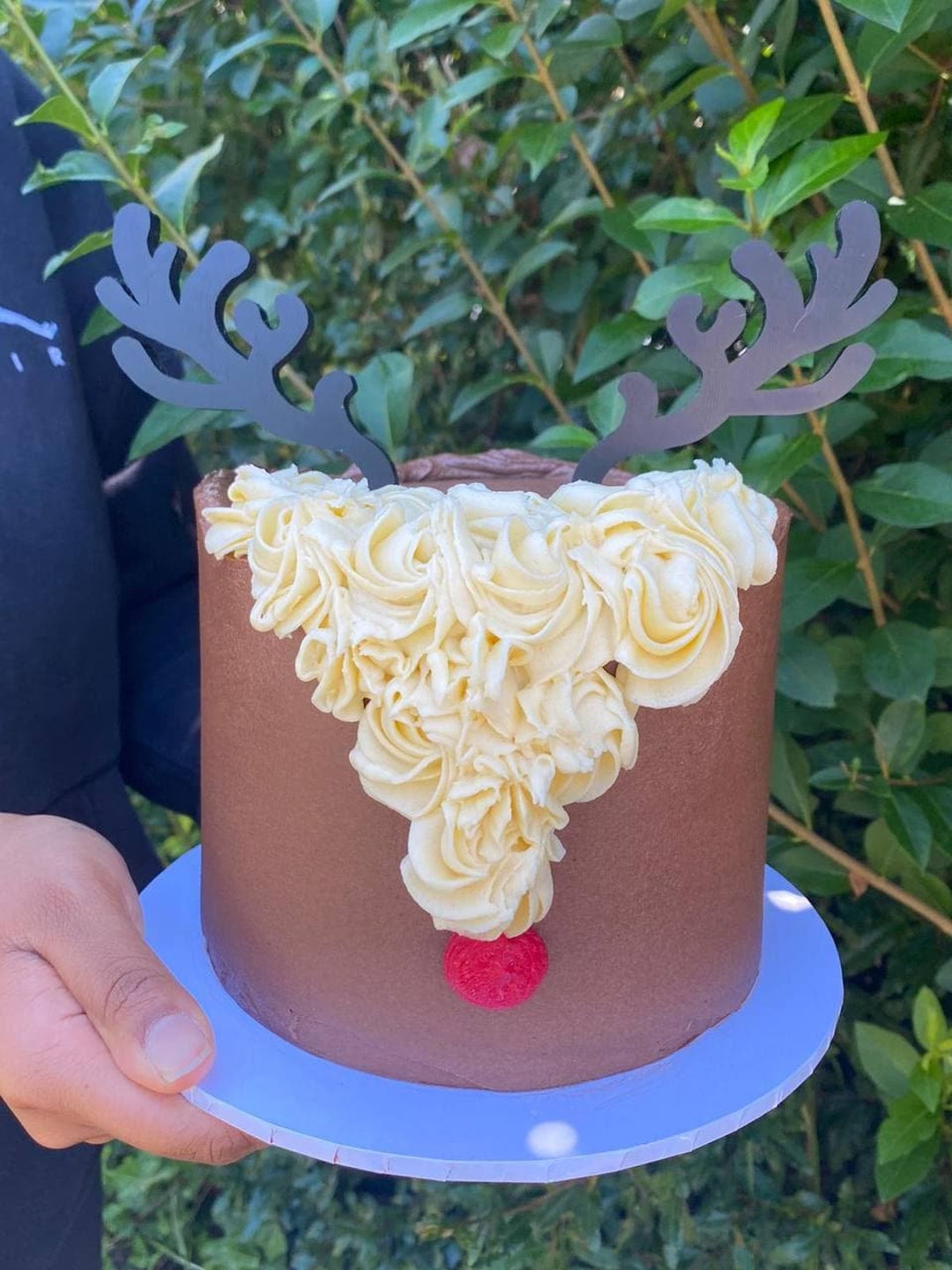 Antler Cake Topper - Etsy