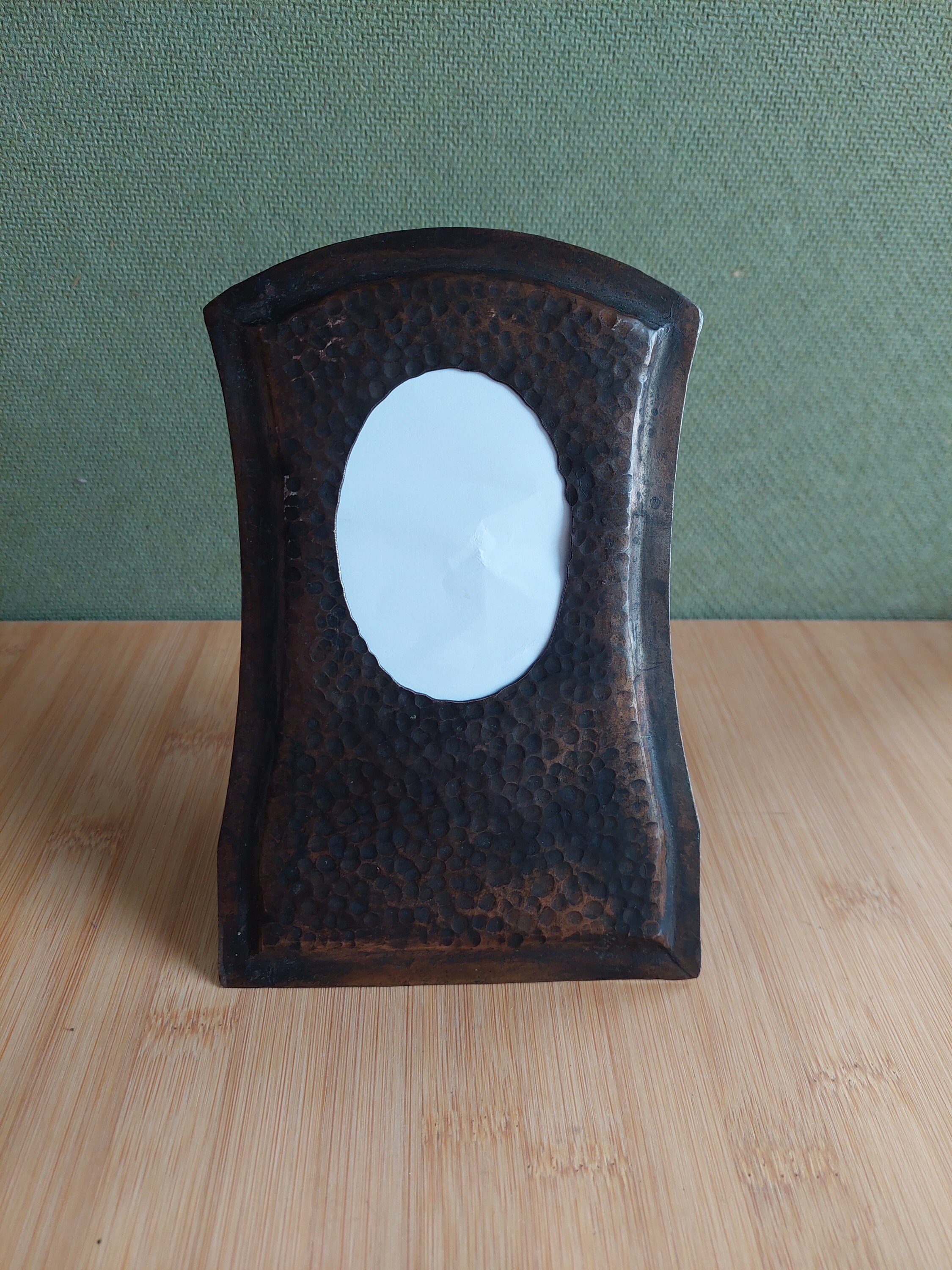 Antique Copper Photo Frame Forged Antique / Handmade Art Deco Style ...