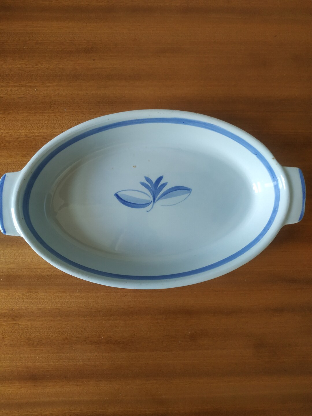 Gefle Upsala-ekeby Fireproof Bowl Blatt Band,arthur Percy Sweden Mid ...