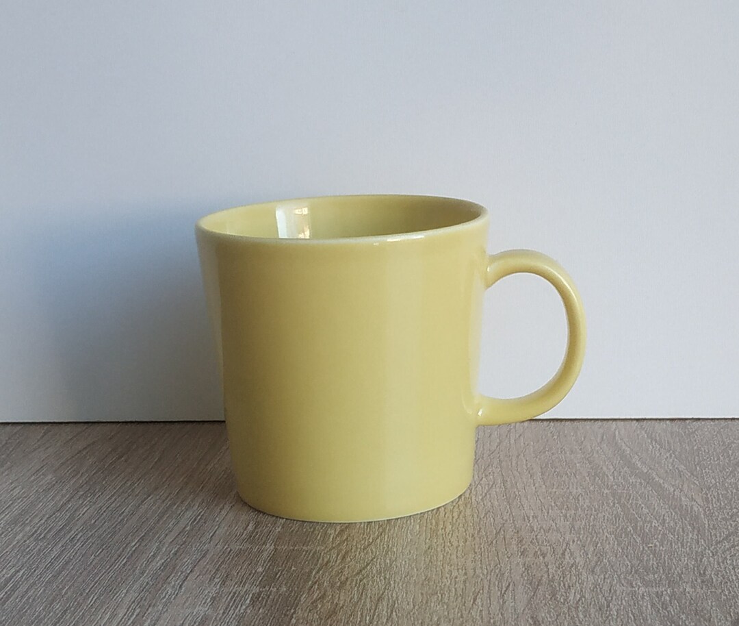 Arabia Finland Teema Yellow Mug,vintage Mug, Mid-century Ceramic - Etsy