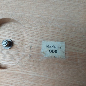 Vtg Revolving Pizza Stand / Large Wooden Cake Stand / Cake Turntable ...