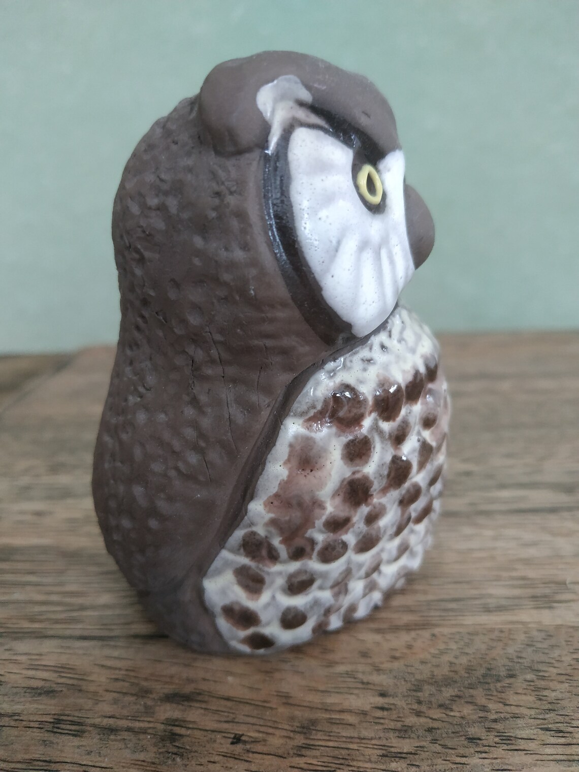 Vintage Karl Thore Borg Owl Figurine – Swedish Ceramic Owl – Mid ...