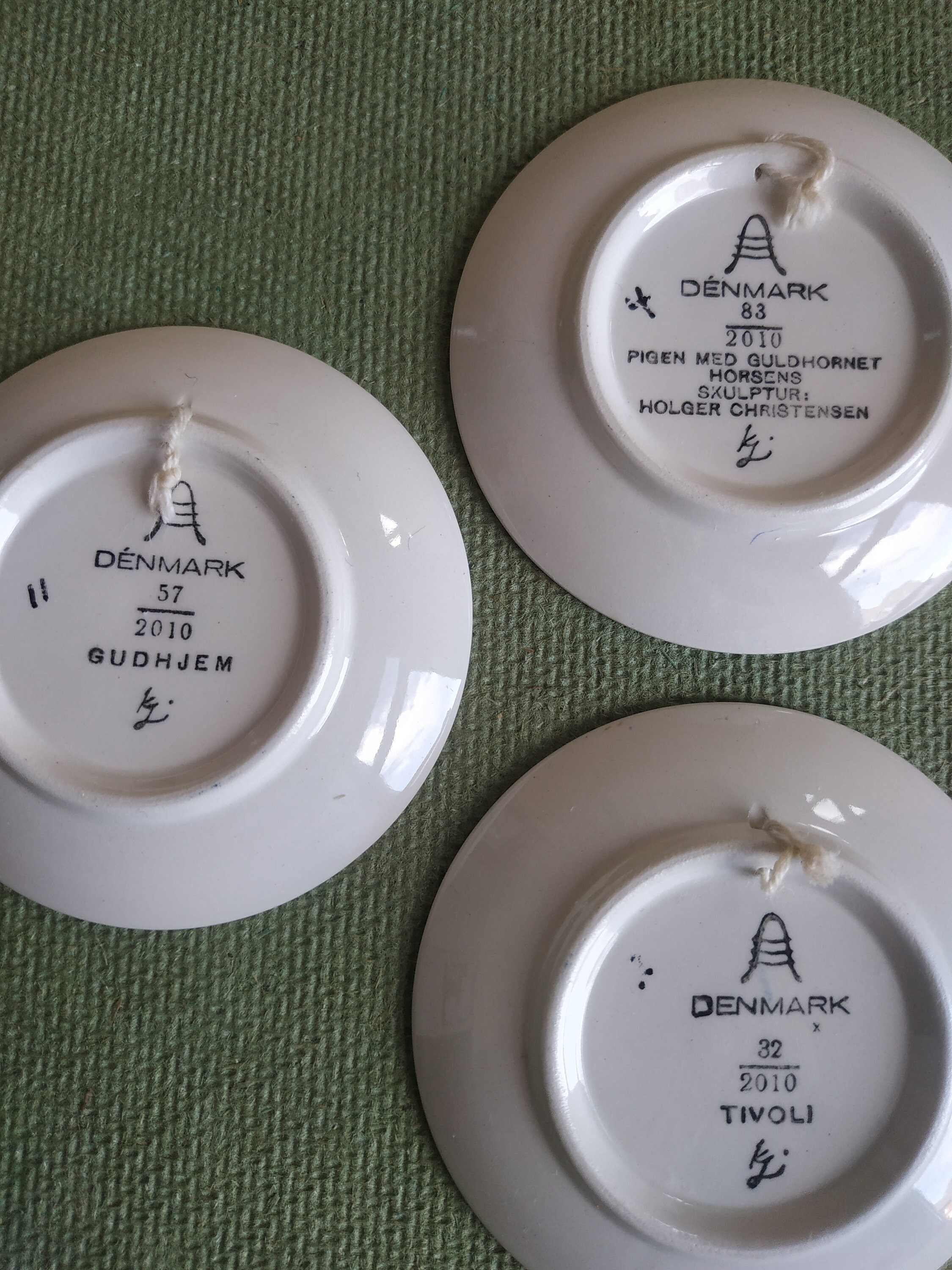 Denmark Wall Mounted Miniature - Collection Small Plates - Royal ...