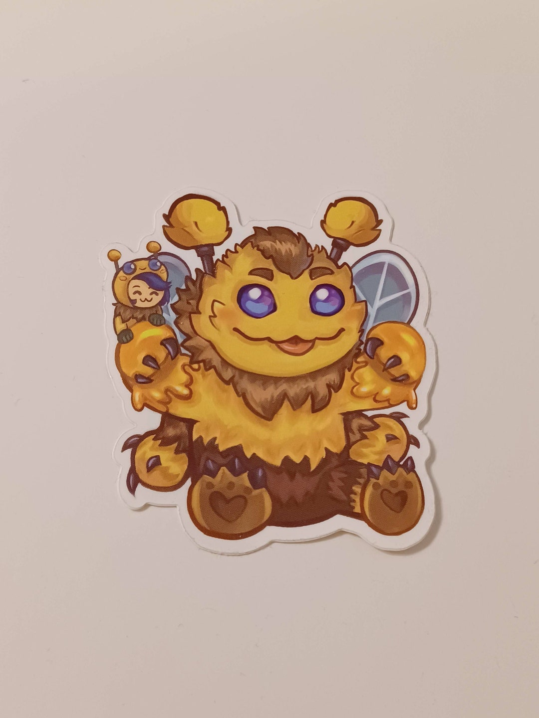 Bee Nunu & Willump Vinyl Sticker Decal | League of Legends - Etsy
