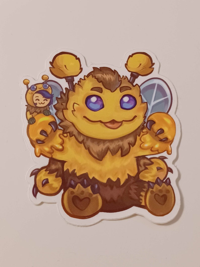 Bee Nunu & Willump Vinyl Sticker Decal | League of Legends - Etsy