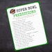 Football Predictions Game, Printable Big Game Predictions, Super Bowl ...
