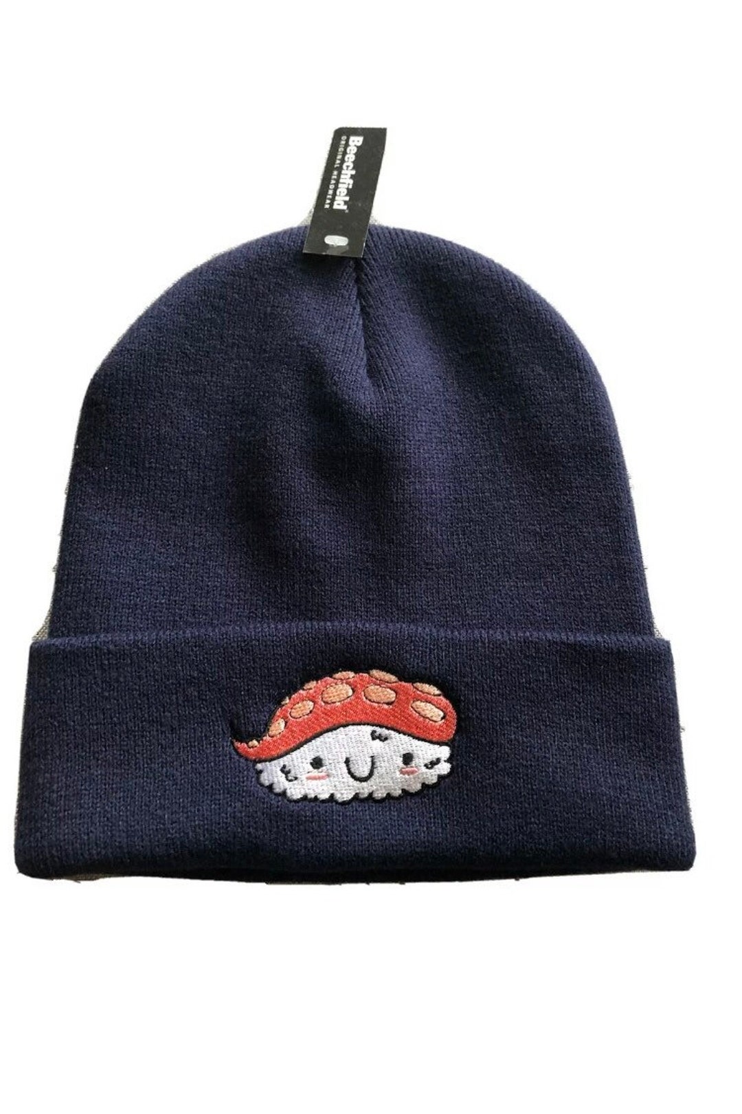 Tako Sushi Embroidery Beanie | Kawaii Style | Unisex Winter Cap Hat ...