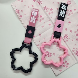 Pink Sakura Cherry Blossom Tsurikawa JDM Car Handle Ring - Etsy