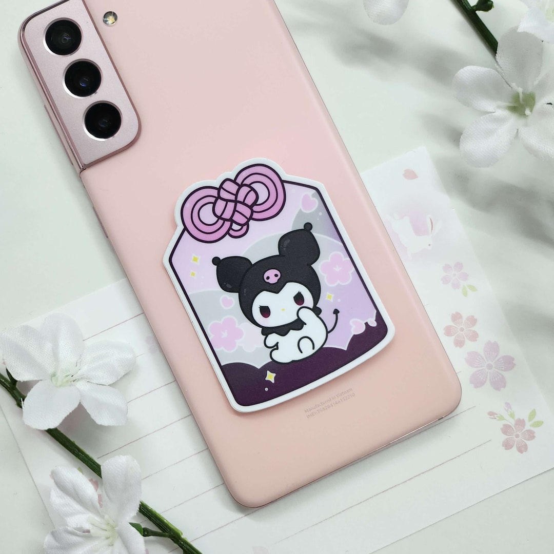 Goth Bunny Omamori Good Luck Charm Waterproof Vinyl Sticker Decal - Etsy