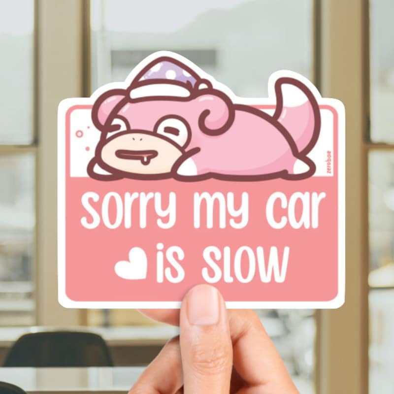 Slow Car Club Sticker - Etsy