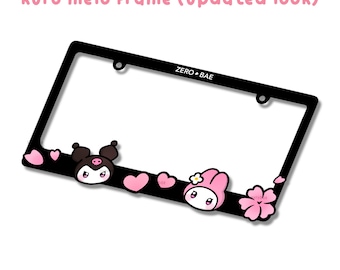 Kirby Eyes License Plate Frame / Cute License Plate Frame / Kawaii Car ...