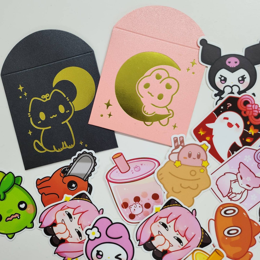 Mystery Sticker Pack With Foil Envelope | Pack of 4 Stickers Waterproof ...