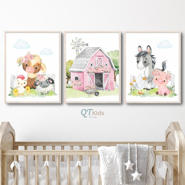 Farm Animal Art - Etsy