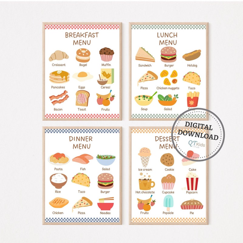 Vintage Food Print - Etsy