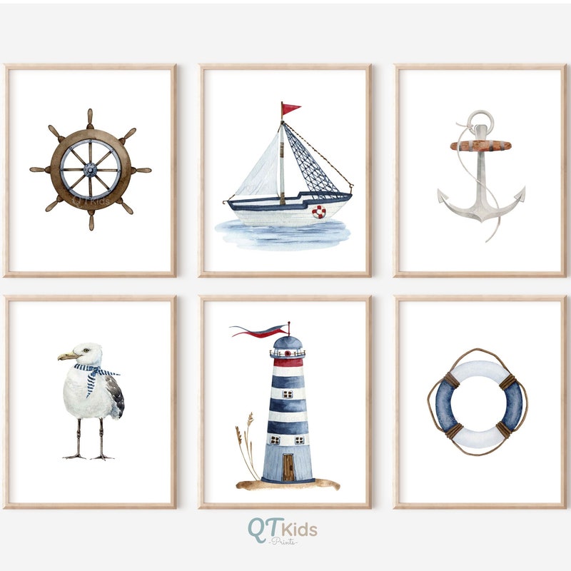Nautical Kids Decor - Etsy