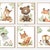 Gender Neutral Animal Nursery Prints, Elephant Lion Giraffe Safari ...